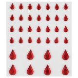 Blood Drop Body Jewelry, 36-pc Party City