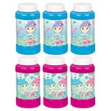 Mermaid Bubbles, 6-pc Party City