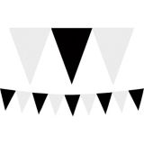 Black & White Pennant Banner Party City