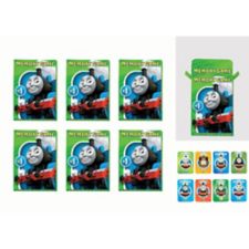 Thomas the Tank Engine Memory Match Games for Birthday Party Favours, 6 ...