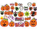 Cute Halloween Character Cut-Outs, Multicolour, 30-pc Party City
