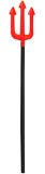Devil Pitchfork, Red and Black, 23-in Party City