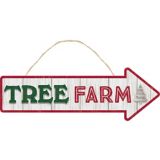 Tree Farm Directional Sign Party City
