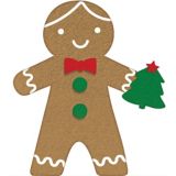 Mini Standing Gingerbread Man Party City