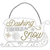 Snow Sleigh Sign Party City