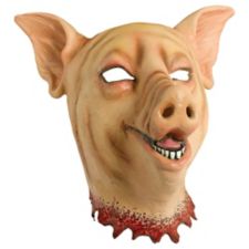 Adult Bloody Pig Head Mask Party City