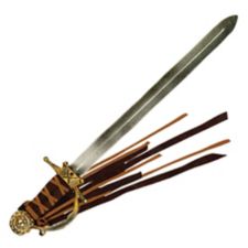 Antique Silver Pirate Sword Party City