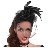 Gothic Fascinator, Black, Adult, One Size Party City