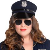 Adult Stop Traffic Sexy Cop Costume, Plus Size Party City
