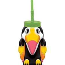 Toucan Cup with Straw Party City