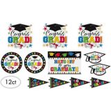 Hats Off Graduation Cut-outs, 12-pc Party City