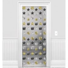 Gold & Silver Stars New Year's String Decorations, 6-pk Party City