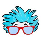 Dr. Seuss Thing 1 & Thing 2 Glasses, One Size, Ages 4+ Party City