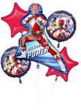 Power Rangers Balloon Bouquet, 5-pc Party City