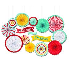 Fiesta Time Paper Fan Decorations Party City